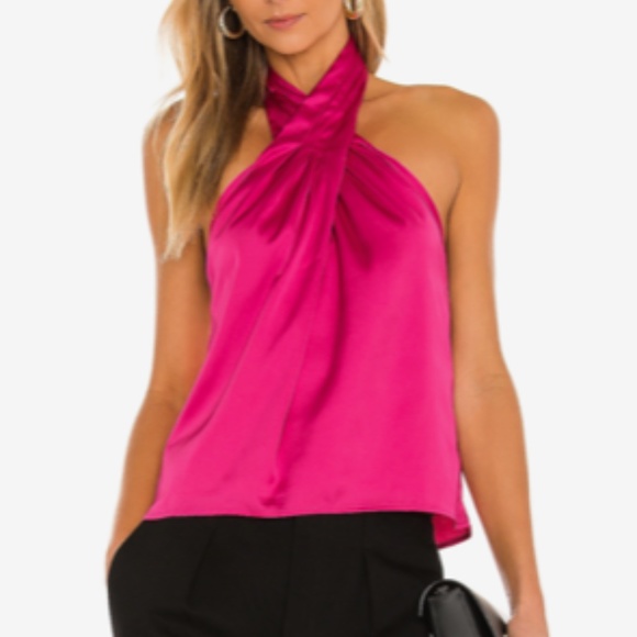 superdown | Tops | Amerie Pleated Halter Top | Poshmark